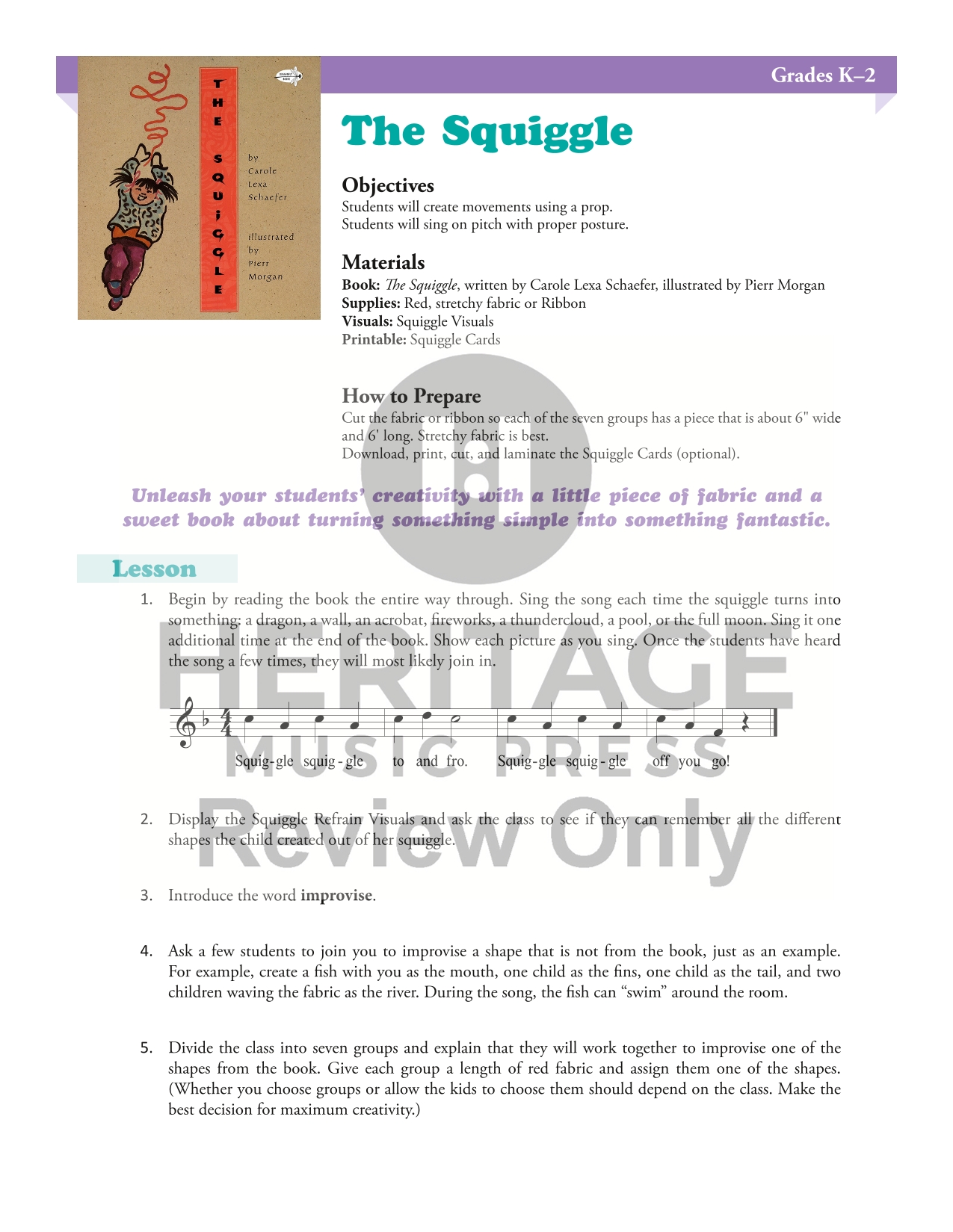 The Squiggle: Singing and Moving in Melodic Direction