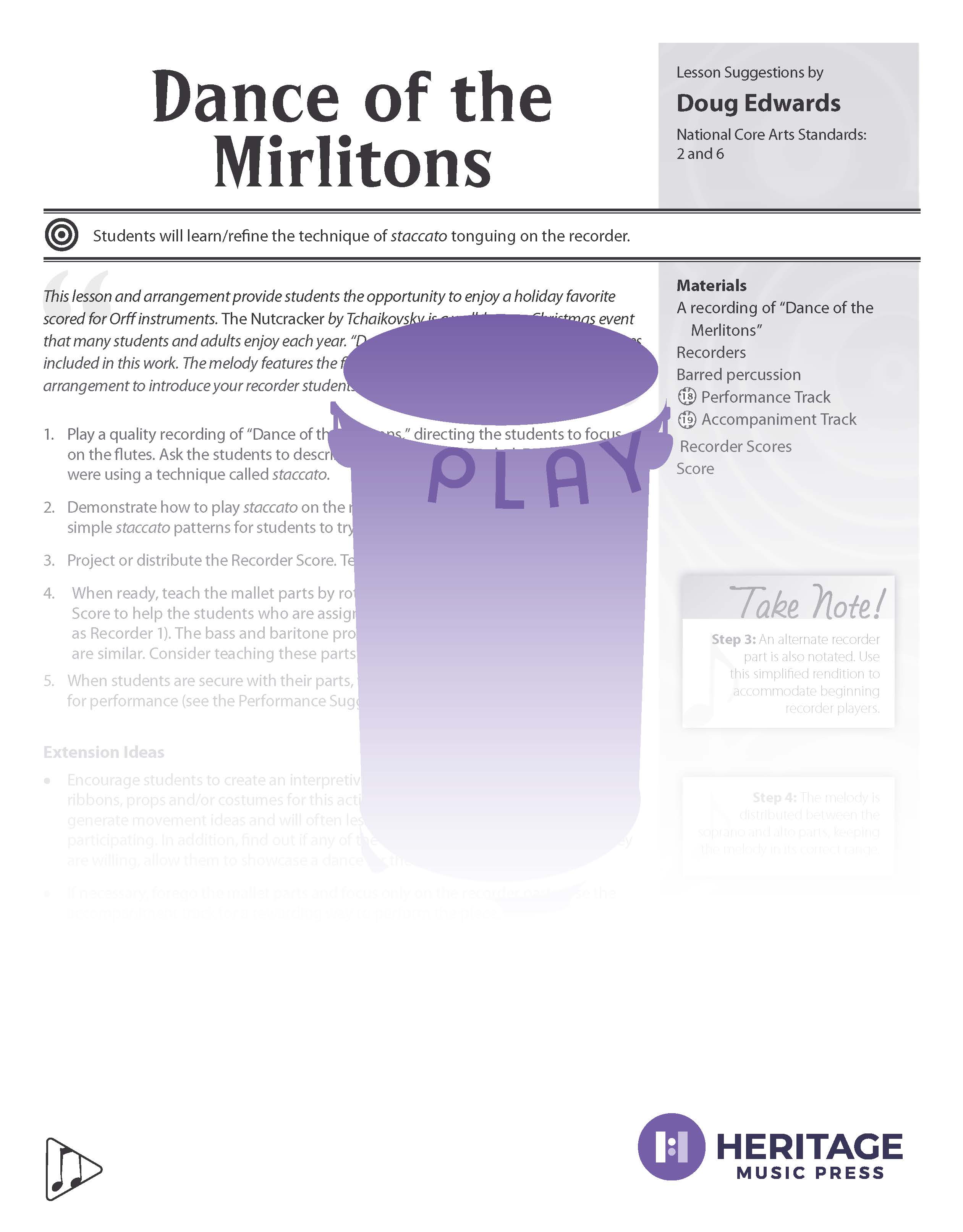 Dance of the Mirlitons